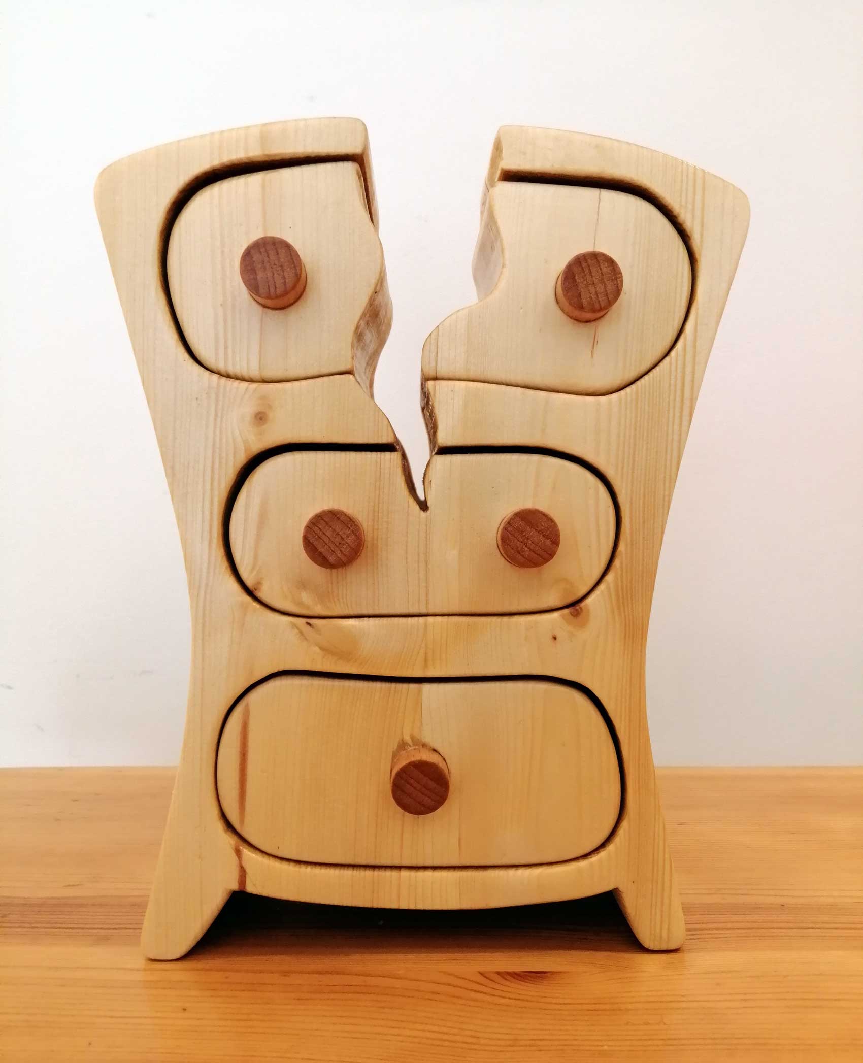 Cracked wood box - A unique, hand-crafted gift - Woodwork Matters