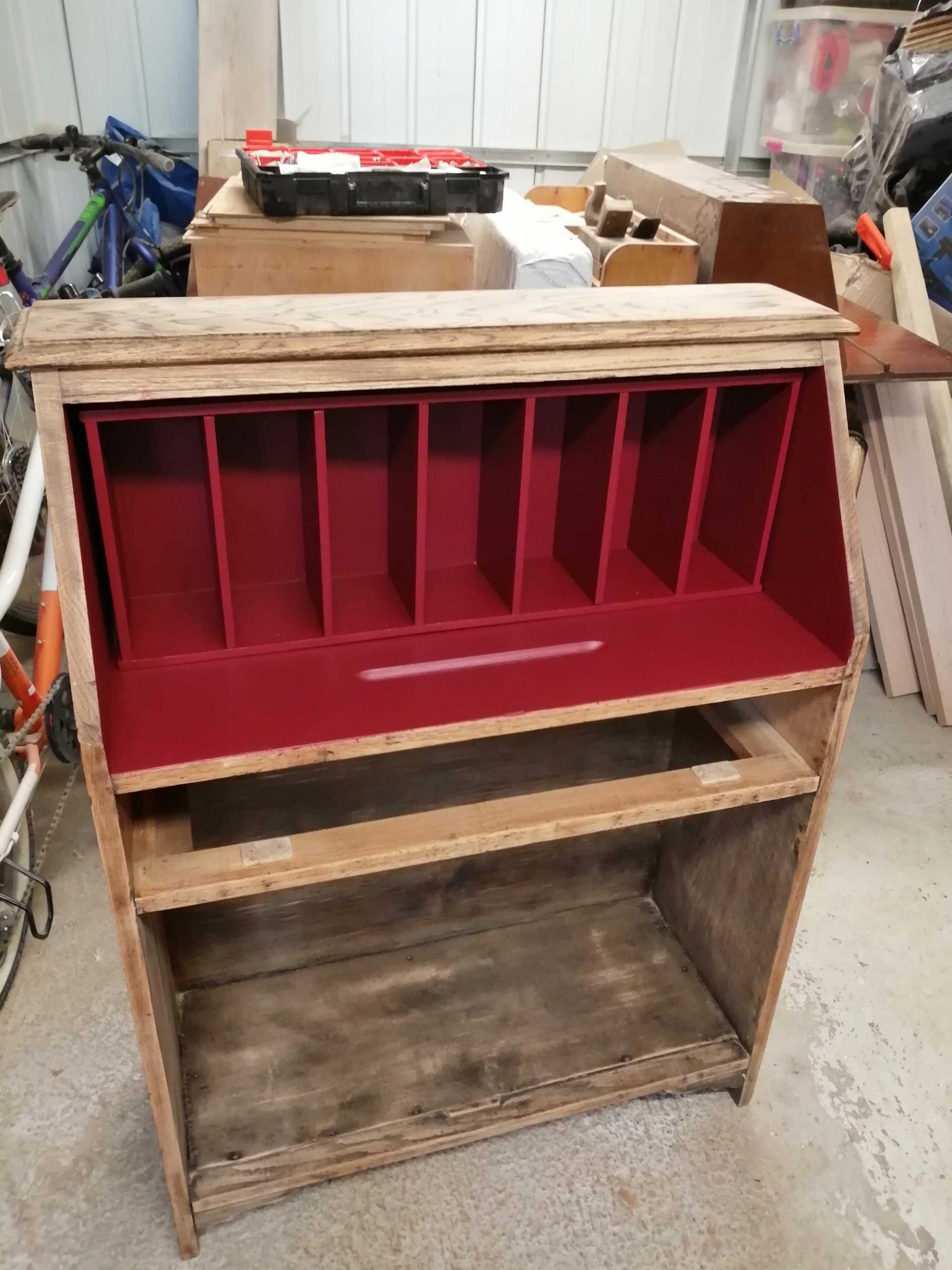 Bureau desk upcycle - Upcycling ideas - Woodwork Matters