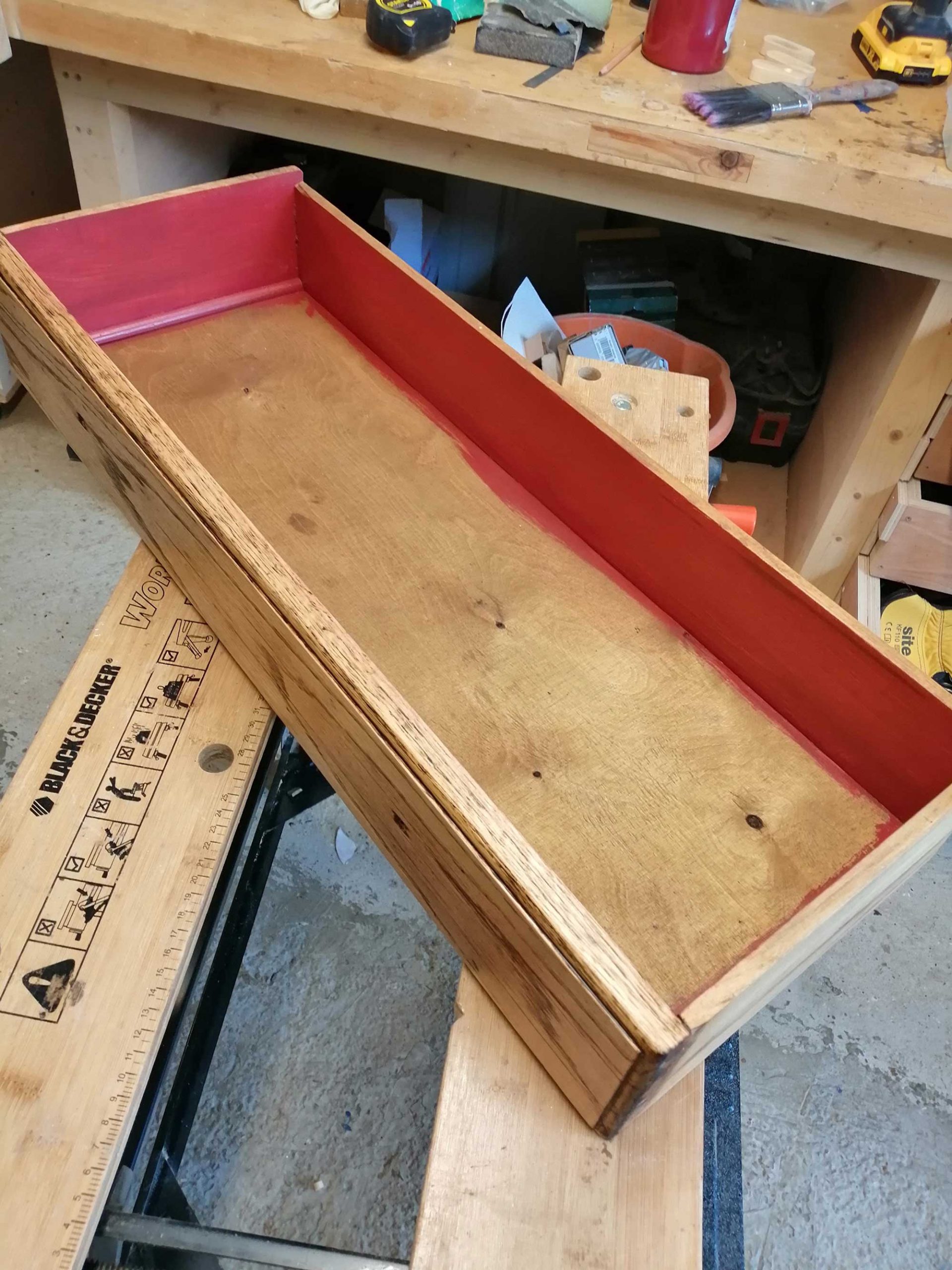 Bureau desk upcycle - Upcycling ideas - Woodwork Matters